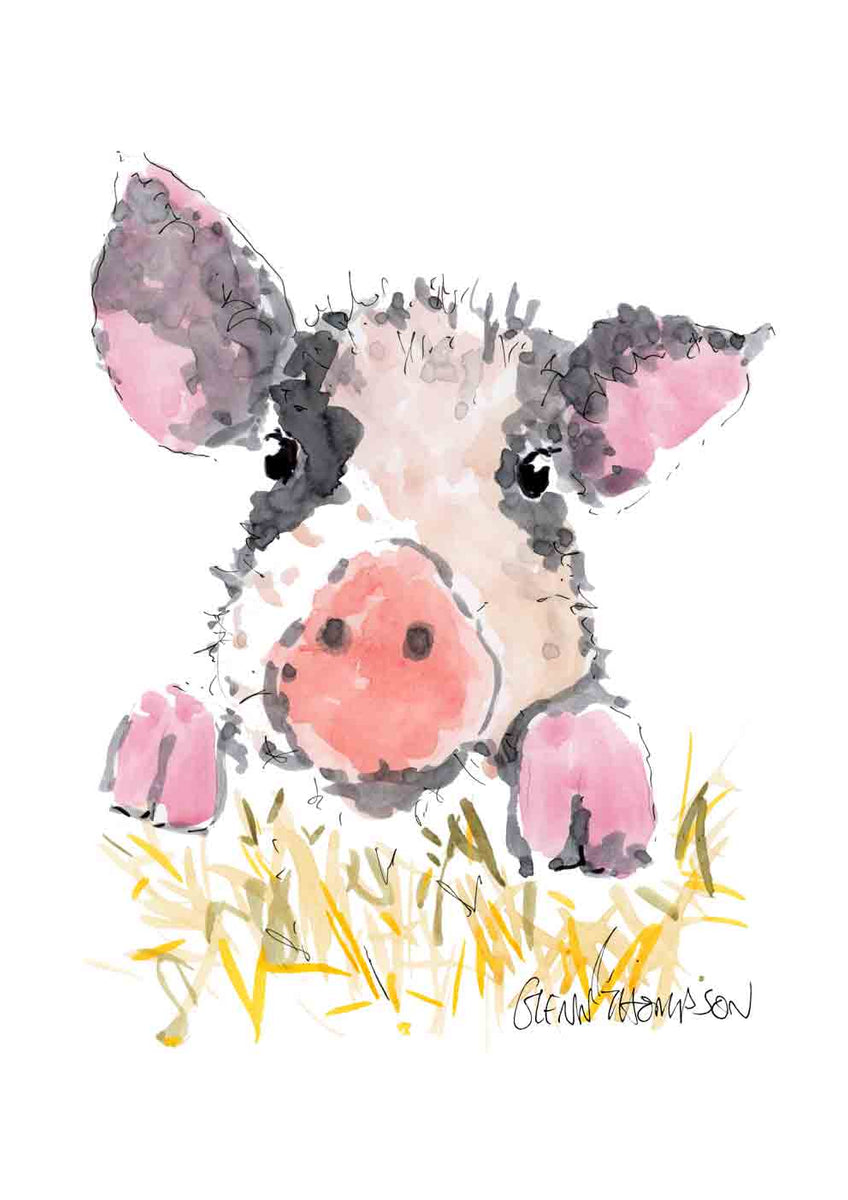 Pig #1P – Glenn Thompson Art